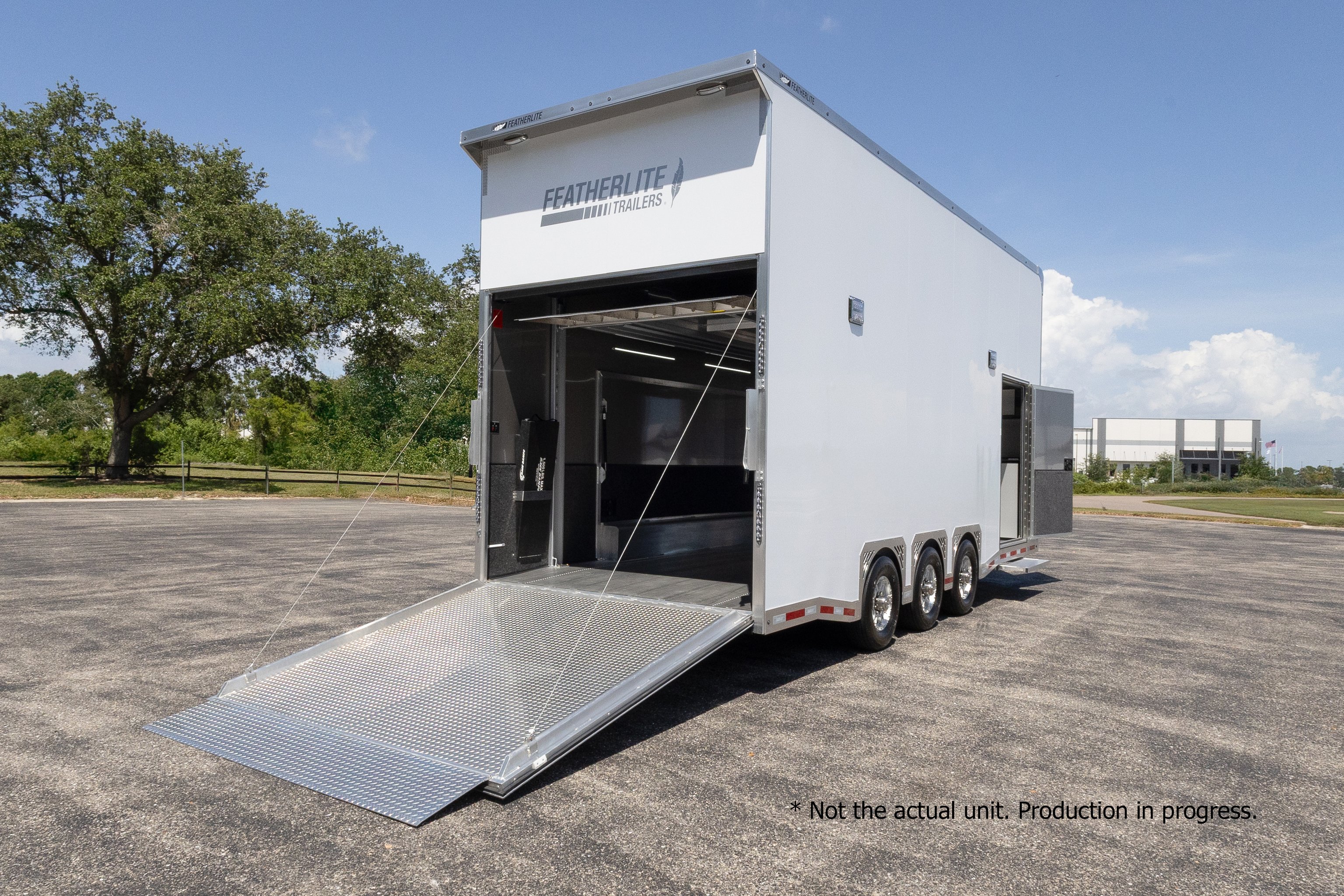 New Featherlite Stacker Trailers - The Motorcoach Store